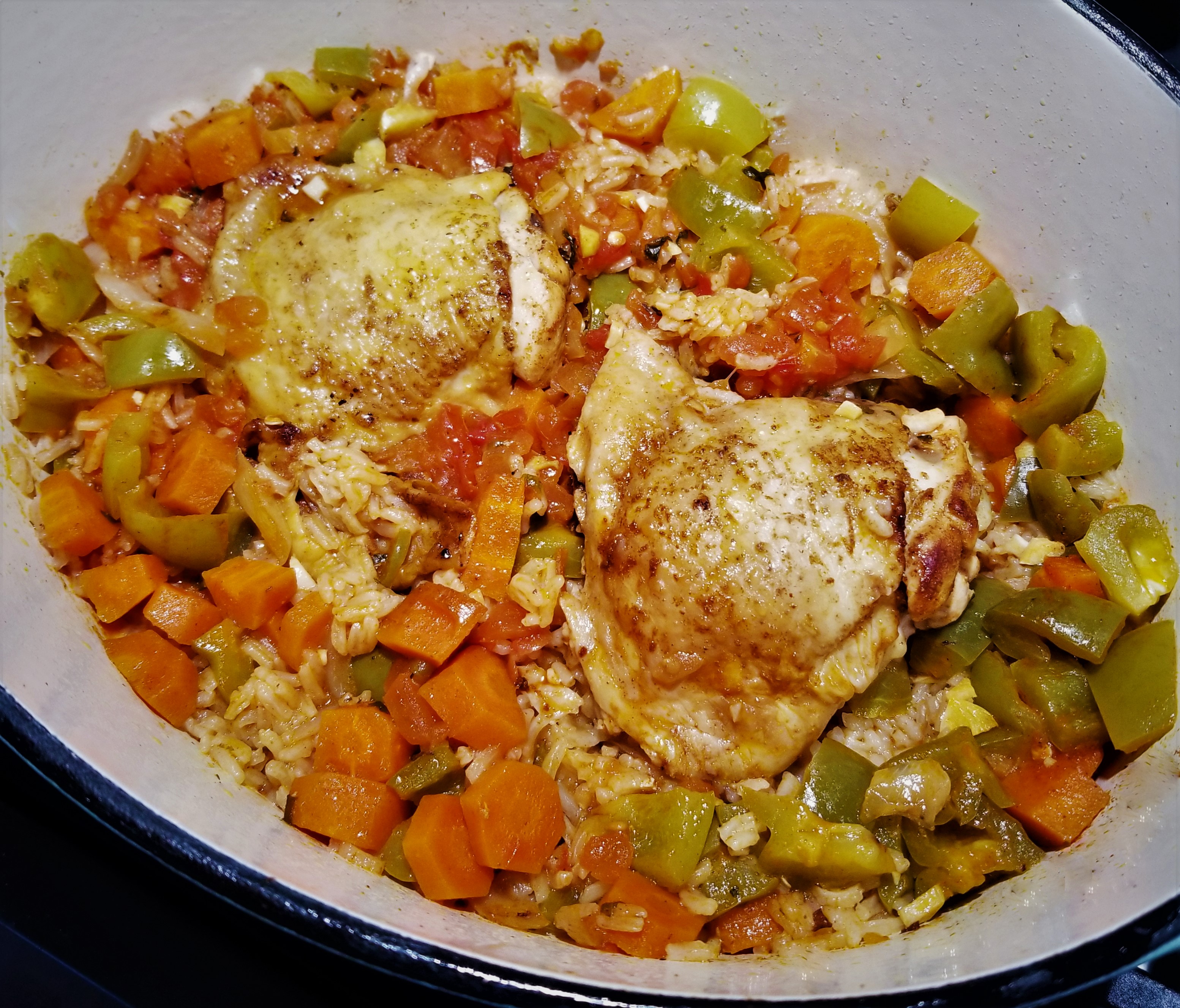 Arroz Rojo con Pollo (Red Rice with Chicken) – Culinary Cupcake