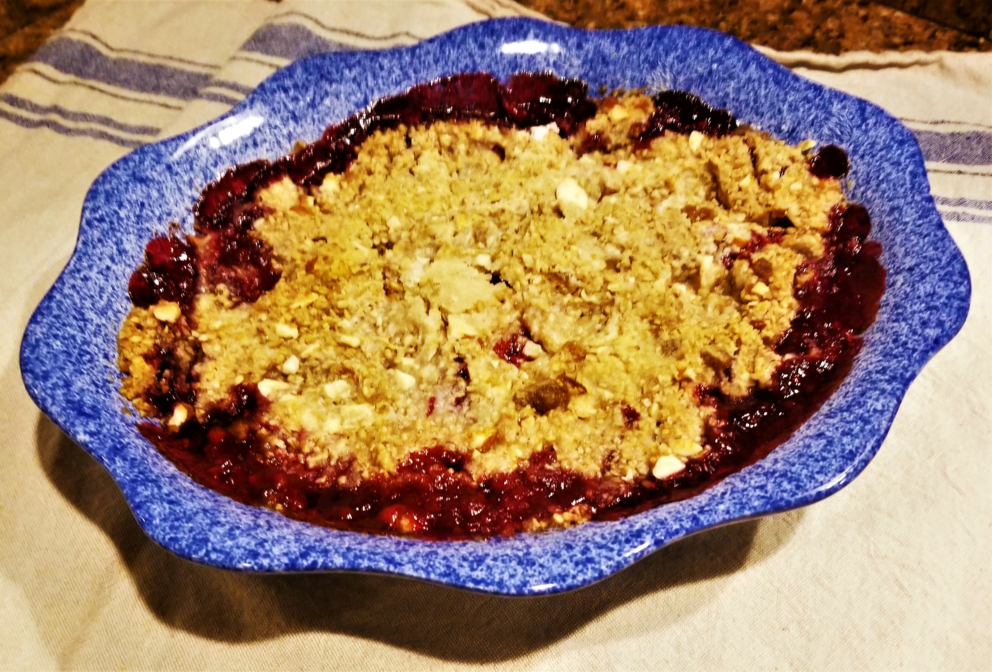 Crunchy Plum Crisp – Culinary Cupcake